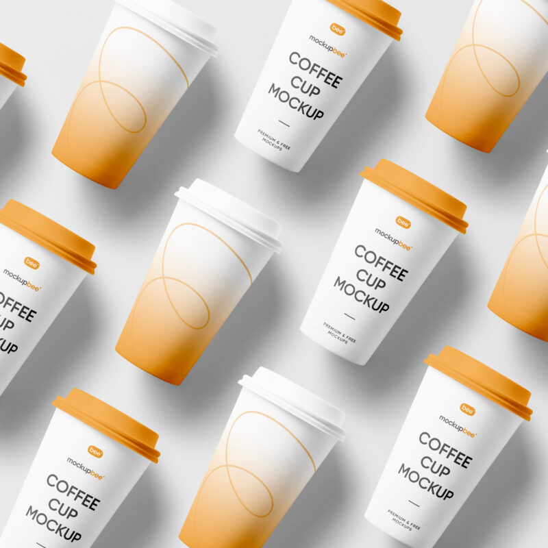 Free Big Paper Cup Mockups - mockupbee