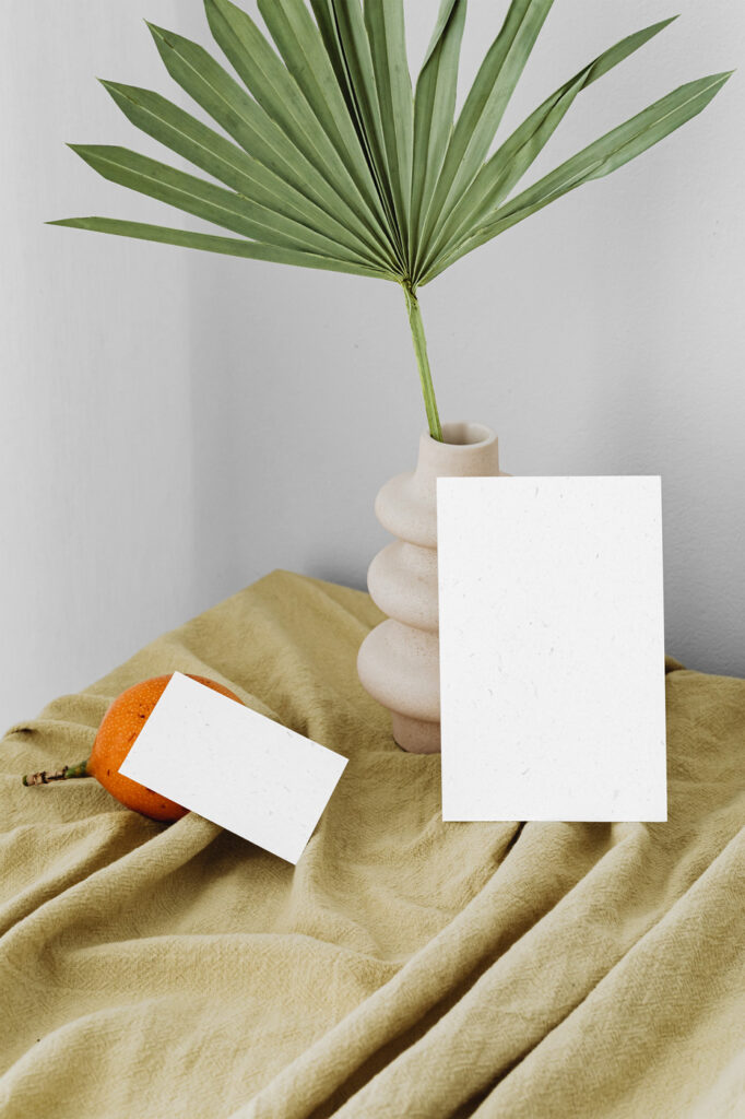 Free Stationery Eco Document Mockups - mockupbee