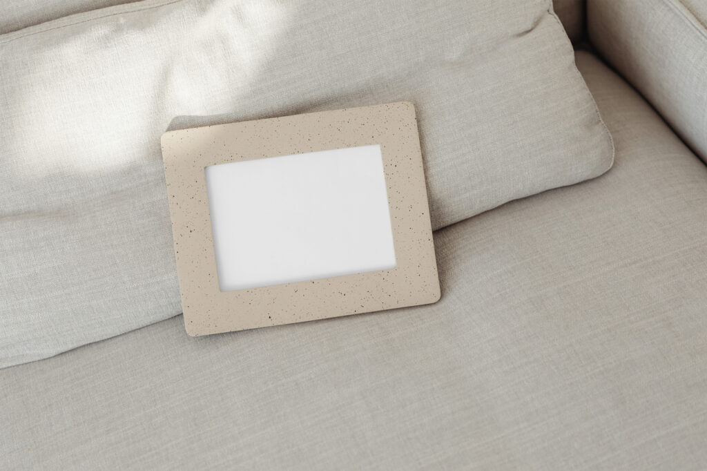 Free Small Thick Frame Mockup - mockupbee