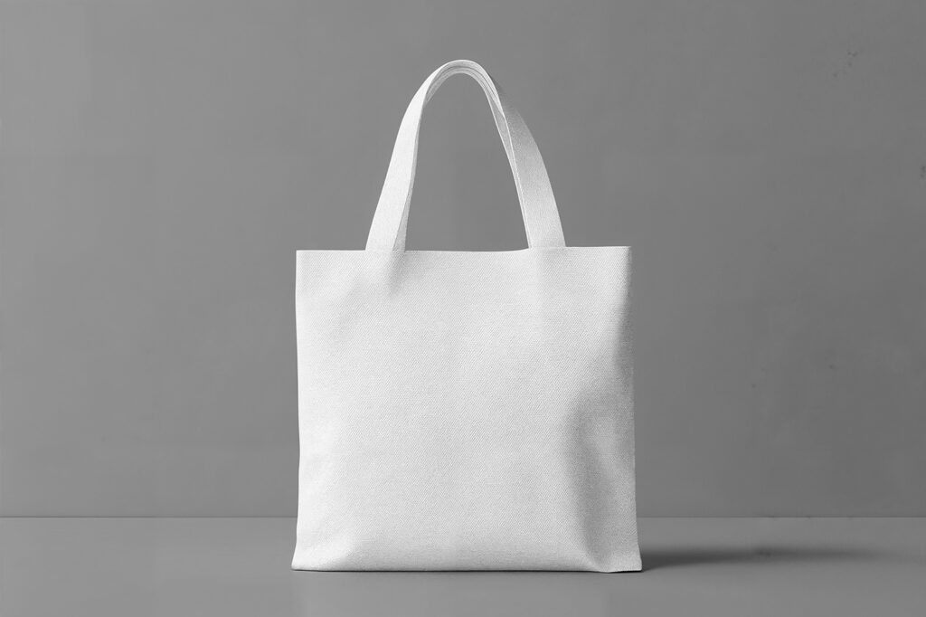 Free Studio Tote Bag Mockup - mockupbee