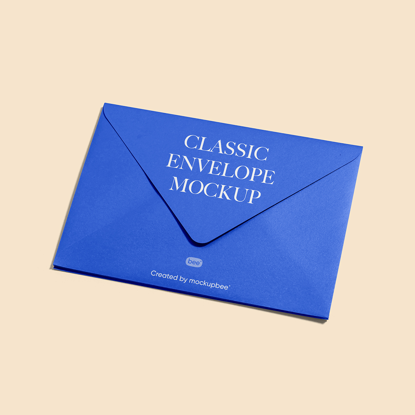 Free Perspective Envelope Mockup - mockupbee